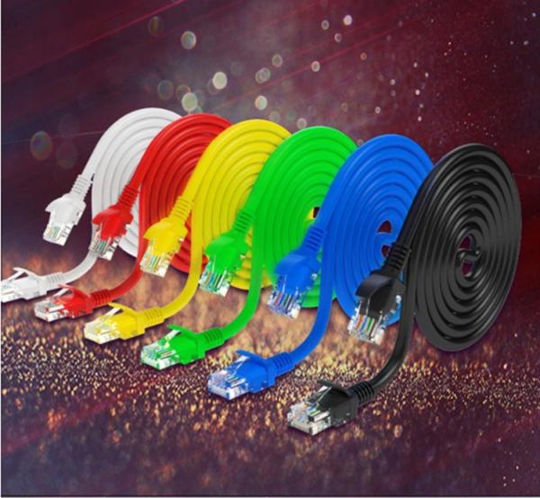 Quality 10ft Cat6 UTP Ethernet Cable with RJ45 Connector - Bare Copper for sale