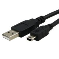 China Mini USB 2.0 Cable 1m with 480Mbps Data Transfer and 3A Fast Charging for Camera MP3 Devices for sale