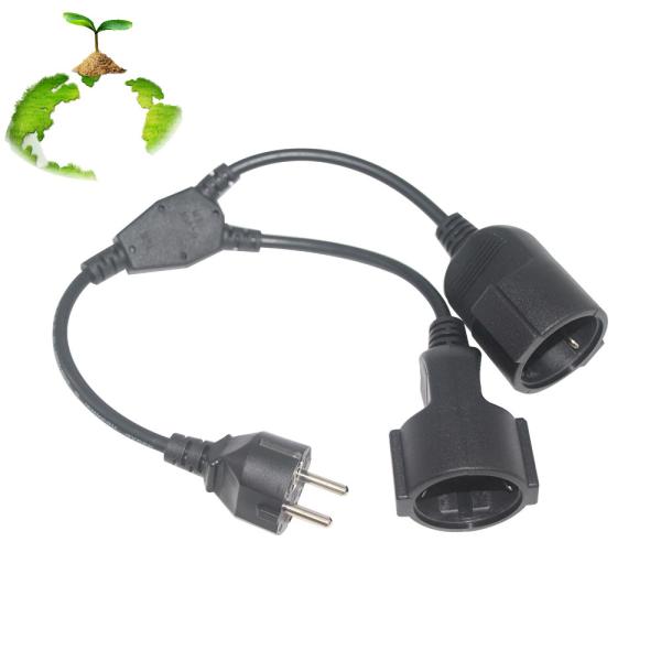 Quality VDE Double Female Ended Sets for Underwater Eu 240v 250v 10a Cee 77 Power Cord for sale