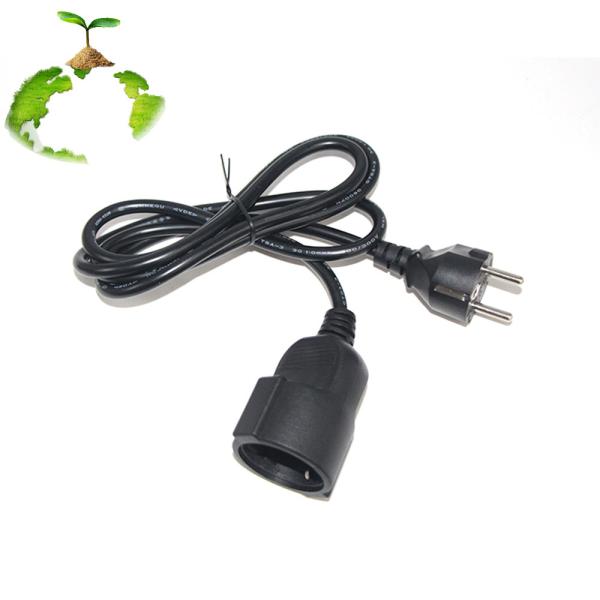 Quality VDE Certified EU Female Socket Power Cord 250V 10A H05VV-F for sale