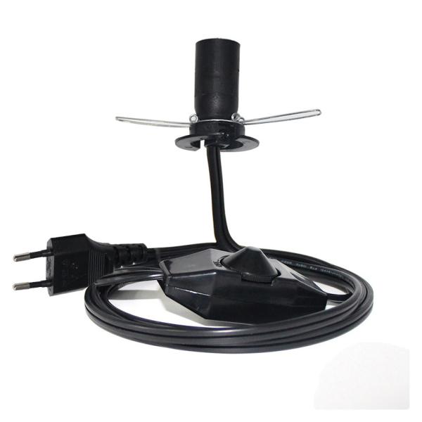 Quality European 2 Prong AC Power Cord with Edison Socket for sale