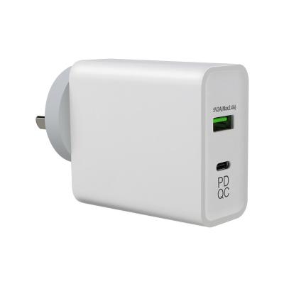 Chine 240V 45W QC 3.0 Adaptateur d'alimentation par prise murale pour câble Euro Usb C 2m à vendre