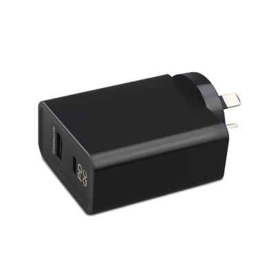 Chine 240V 45W QC 3.0 Adaptateur d'alimentation par prise murale pour câble Euro Usb C 2m à vendre