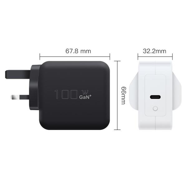 Quality 100W GaN USB-C Fast Charger with PD QC3.0 for Mobile Phones for sale