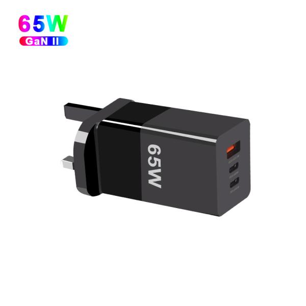 Quality Phone Pd Quick Travel Type-C Usb C 65W Gan Charger Overcurrent Protection for sale