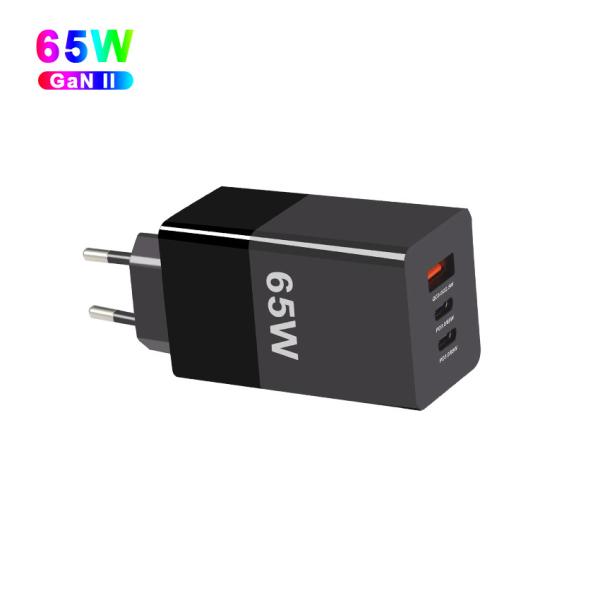 Quality Phone Pd Quick Travel Type-C Usb C 65W Gan Charger Overcurrent Protection for sale
