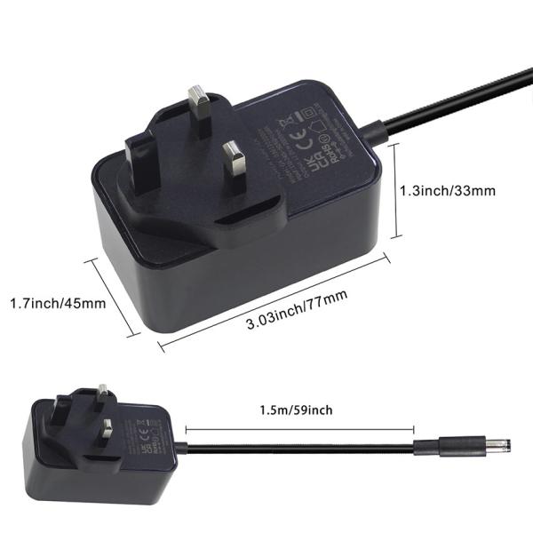 Quality 12V 1.5A UK Power Supply Adapter with ROHS Certificate for sale