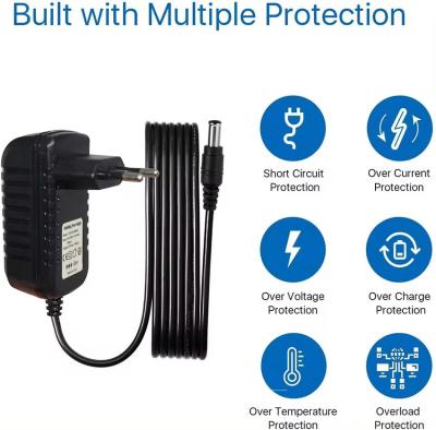 Chine DC 12V 2A alimentation pour la caméra Cctv Ip chargeur Adaptateur AC 12V DC 5.5Mm à vendre
