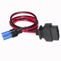 China OBD2 16pin to EC5 Plug Jumper Cable 9-36V Input 5V 2A Output Diagnostic Power Cable for sale
