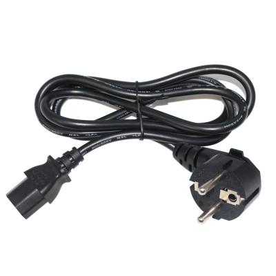 China 0.75MM câble d'alimentation européen avec extension VDE 3PIN Schuko for sale