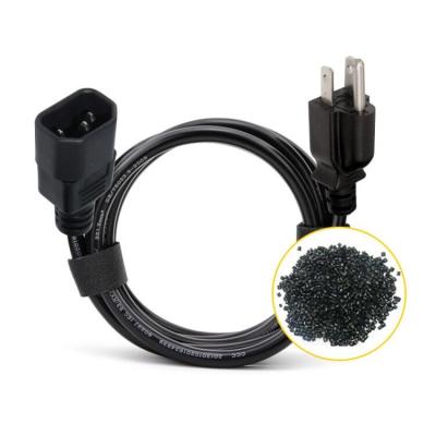 Κίνα Διάταξη 515P έως C14 Διάταξη καλωδίων Ac 3 Pin Prong Sjt Svt 16Awg Pvc UsaIec καλώδιο ρεύματος προς πώληση