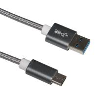 China Braided Nylon USB C 3.0 Cable 5Gbps 3A Fast Charging Data Sync 1.2M for sale