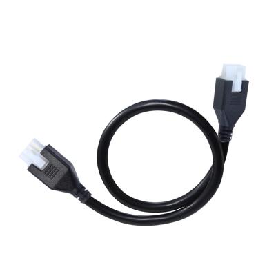 China Premium High-Temperature Resistant Dual-Ended 8-Pin Connector Terminal Cable with Gold-Plated Contacts for Automotive Wiring Harness for sale