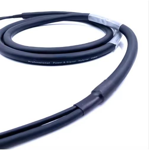 Powercon DMX Combo Cable connector detail