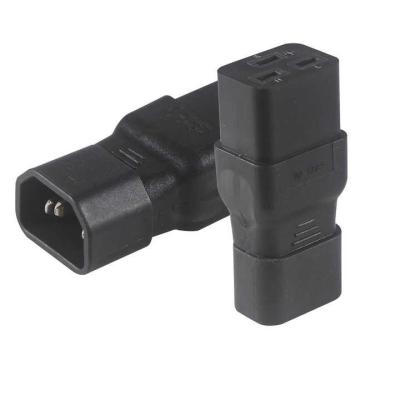 China Industrial-Grade 3-Prong C19 to C20 Power Plug Adapter for Data Centers/Server Racks, 15A 250V, CE Certified, Waterproof Design for sale