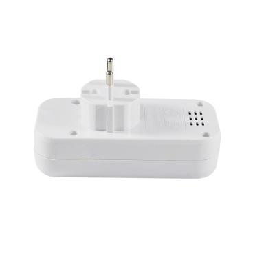 Cina Adaptatore di presa di corrente alternata a doppia presa di corrente standard europeo con 2 porte di ricarica USB 250V 10A Convertisore di potenza a muro in vendita