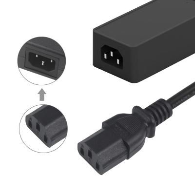 Cina 16AWG IEC320 3Pin a C13 NEMA USA Cavo di alimentazione universale CA in bianco e nero in vendita