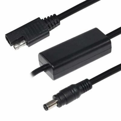 Китай SAE к DC 5.5x2.1mm Step-Up Power Cable -5V к 12V конвертерный адаптер для солнечной панели, батареи, светодиода, маршрутизатора продается