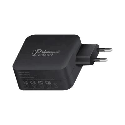 China EU 2-Pin USB-C Wall Charger, 140W High-Speed Type-C Power Adapter for High-Power Laptop, Tablet, and Mobile Devices for sale