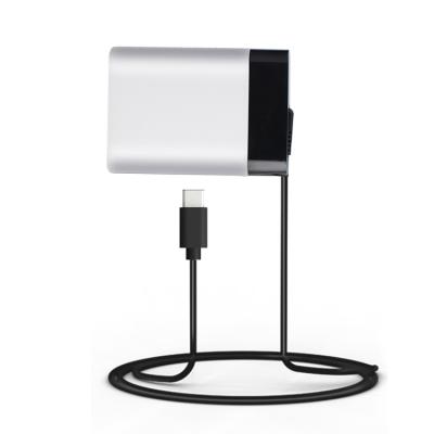 China 60W USB-C Power Adapter with Fixed Cable, High-Speed Type-C Wall Charger for Laptop, Tablet, and Smartphone for sale