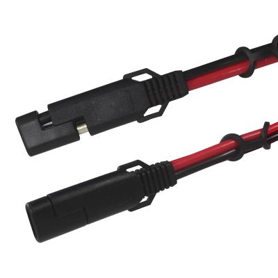 China QIUCABLE SAE Quick Disconnect Extension Cable 6Ft 16AWG SAE to SAE Quick Connect Release (B09N3M51Y5) for sale