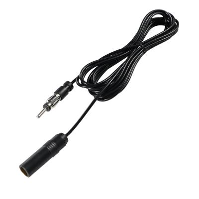 China Car Antenna Extension Cable - Male to Female Radio Antenna Adapter Cord for AM/FM Stereo, Head Unit, Car Audio Receiver for sale