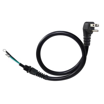 China Ángulo de 90° NEMA5-15P a EU Schuko Plug Cable, 3-Core Nudo alambre de cobre, alivio de la tensión, para el hogar / taller, 1,8m / 2m / 3m en venta