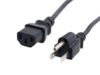 China 1 Foot FT Power Cord C13 Compatible with Standard Systems for sale