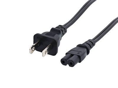 China 10FT Laptop Power Cord C7 Non-Polarized for Office Equipment for sale