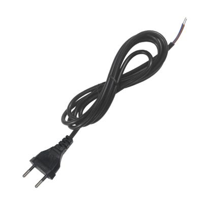 Cina Cavo di alimentazione con spina europea a 2 pin da 1,8 m, 250 V, 10 A, PVC in vendita