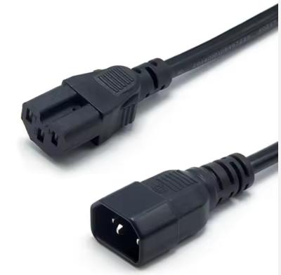 China IEC C14 a C15 Cordón de alimentación de alta tensión 250V 10A para PDU de servidores en venta
