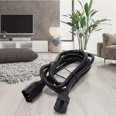 China IEC C14 a C15 Cordón de alimentación de alta tensión 250V 10A para PDU de servidores en venta