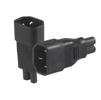 China IEC C14 to C7 Power Adapter for Laptop DVD PS2 for sale