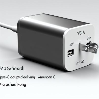 Китай 12 В 3 А тип C адаптер питания 36 Вт USB-C зарядное устройство с глобальным входом продается
