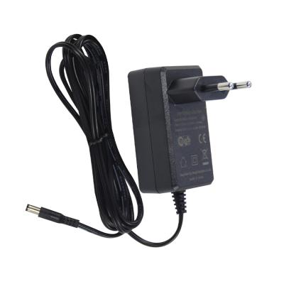 China 12W 1A EU DC Power Adapter 12V 1A AC-DC Converter for sale