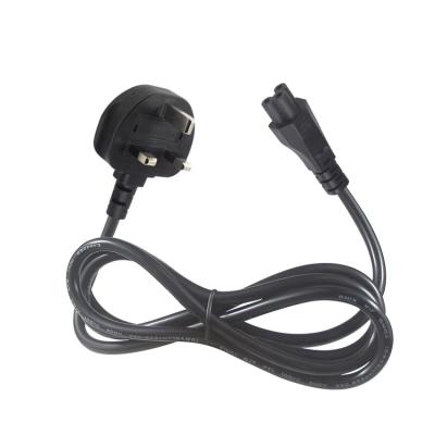 Cina Cavo di alimentazione UK BS 1363 a IEC C5 250V 2.5A per adattatore laptop in vendita