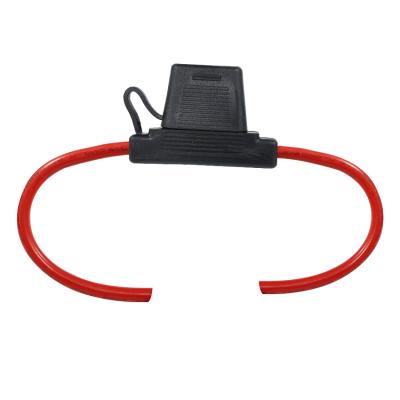 China Portafusibles en línea de 30A con cable de calibre 10 AWG para automoción en venta