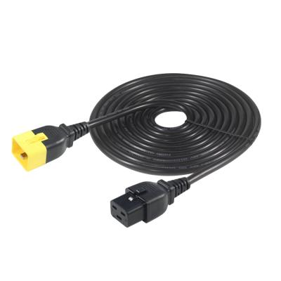 Cina Cavo di alimentazione IEC C20 a C19 14 AWG 250V 16A PVC nero in vendita