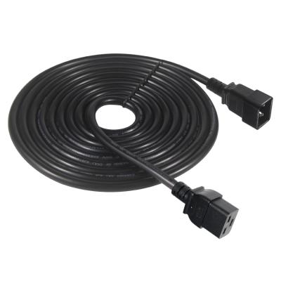 中国 IEC320 C19 から C20 電源コード 16A 250V 0.8m 重用 販売のため