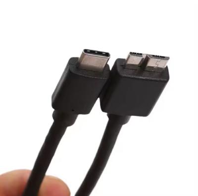 China Type c Male to Micro B Cable High Speed Data Transfer Cord for External Hard Drive HDD Enclosure, Camera, Mobile Storage for sale