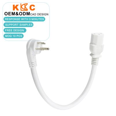 China US to C13 Power Cord - NEMA 5-15P to IEC 320-C13 Cable for Computers, Servers & Power Supplies (14AWG) for sale