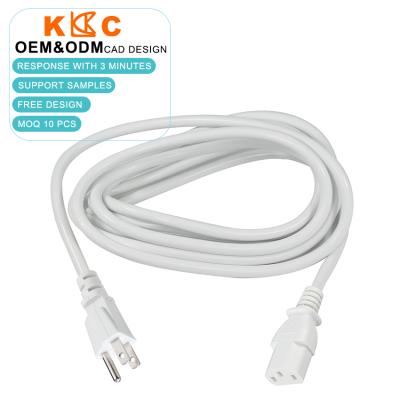 China US to C13 Power Cord - NEMA 5-15P to IEC 320-C13 Cable for Computers, Servers & Power Supplies (14AWG) for sale