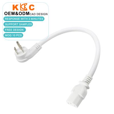 China US to C13 Power Cord - NEMA 5-15P to IEC 320-C13 Cable for Computers, Servers & Power Supplies (14AWG) for sale