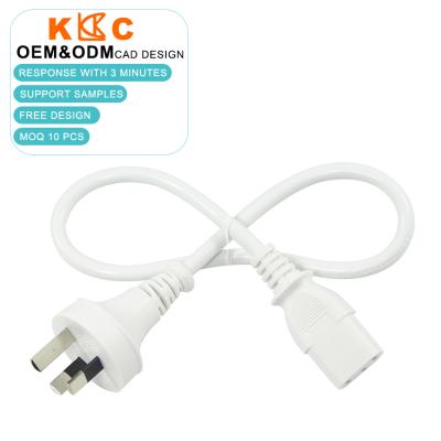 China SAA 3-Pin to IEC 60320 C13 Female Australia Cable 250V AC Power Cord for Computers for sale