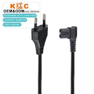 China Cable de alimentación de 2.5A EU Schuko a C7 1.8M PVC Industrial en venta