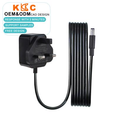 China 12V 2A Power Supply Adapter with Multiple DC Plug Options for sale