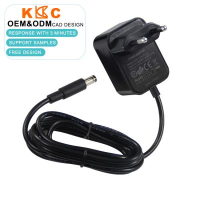 China 6V 1A DC Power Adapter with EU Plug  European Standard Wall Adapter Power Supply VDE Certified for Security Systems for sale