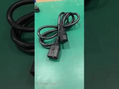 OEM 1.5M 컴퓨터 AC 전기 전원 케이블 IEC C14 플러그에 IEC C13 여성 커넥터