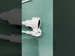 Cee 7/7 Cord 16A Plug Power Feminino Para Homem Schuko Extensão Cabo Europeu 2 metros