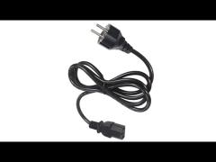 VDE European Schuko Cee 77 7/7 250V H05vv-F 3G2.5 90 gradi C13 Corde di alimentazione ad angolo retto
